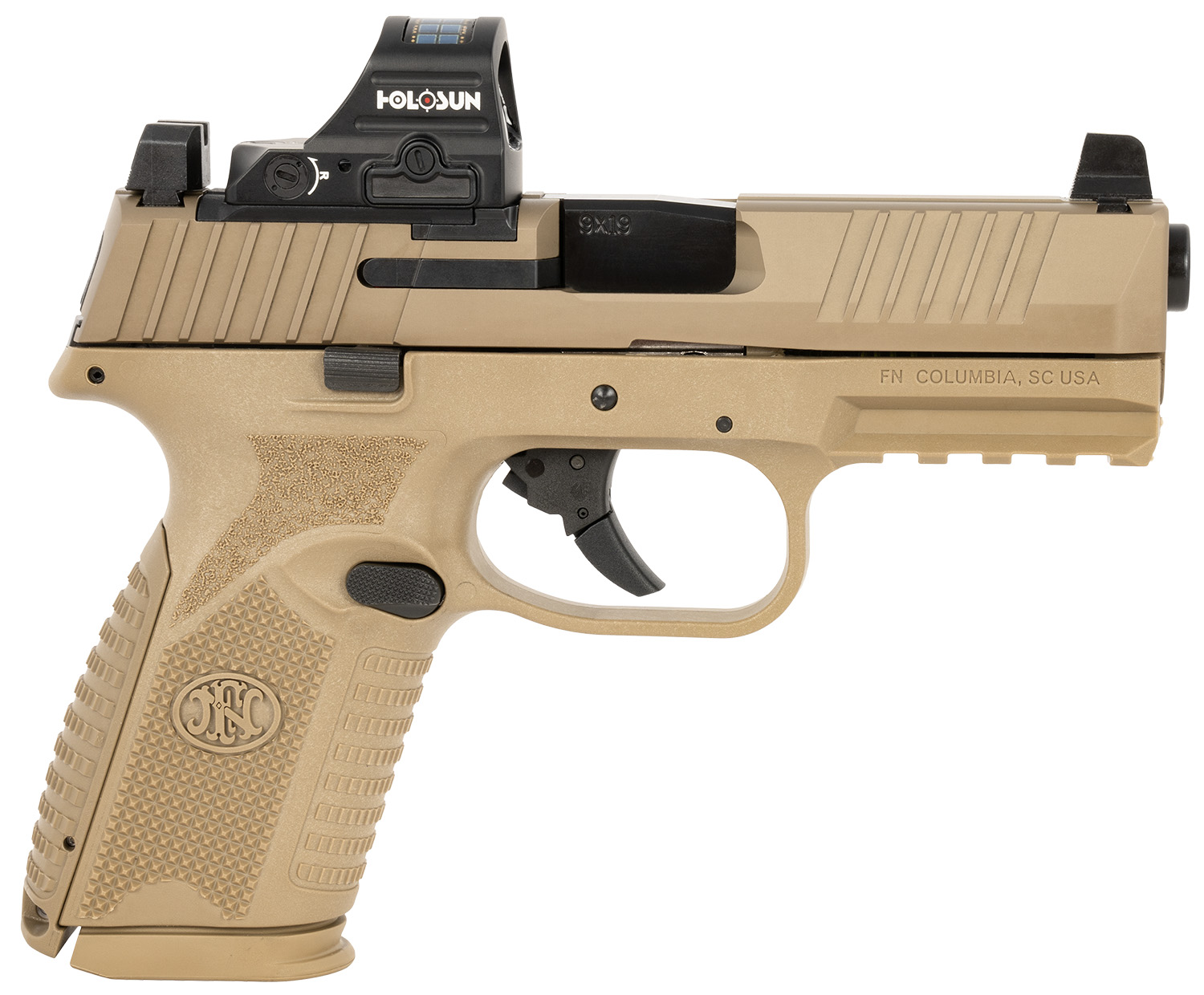 FN 66101932 509M MRD NMS HOL 9MM 15/24R FDE