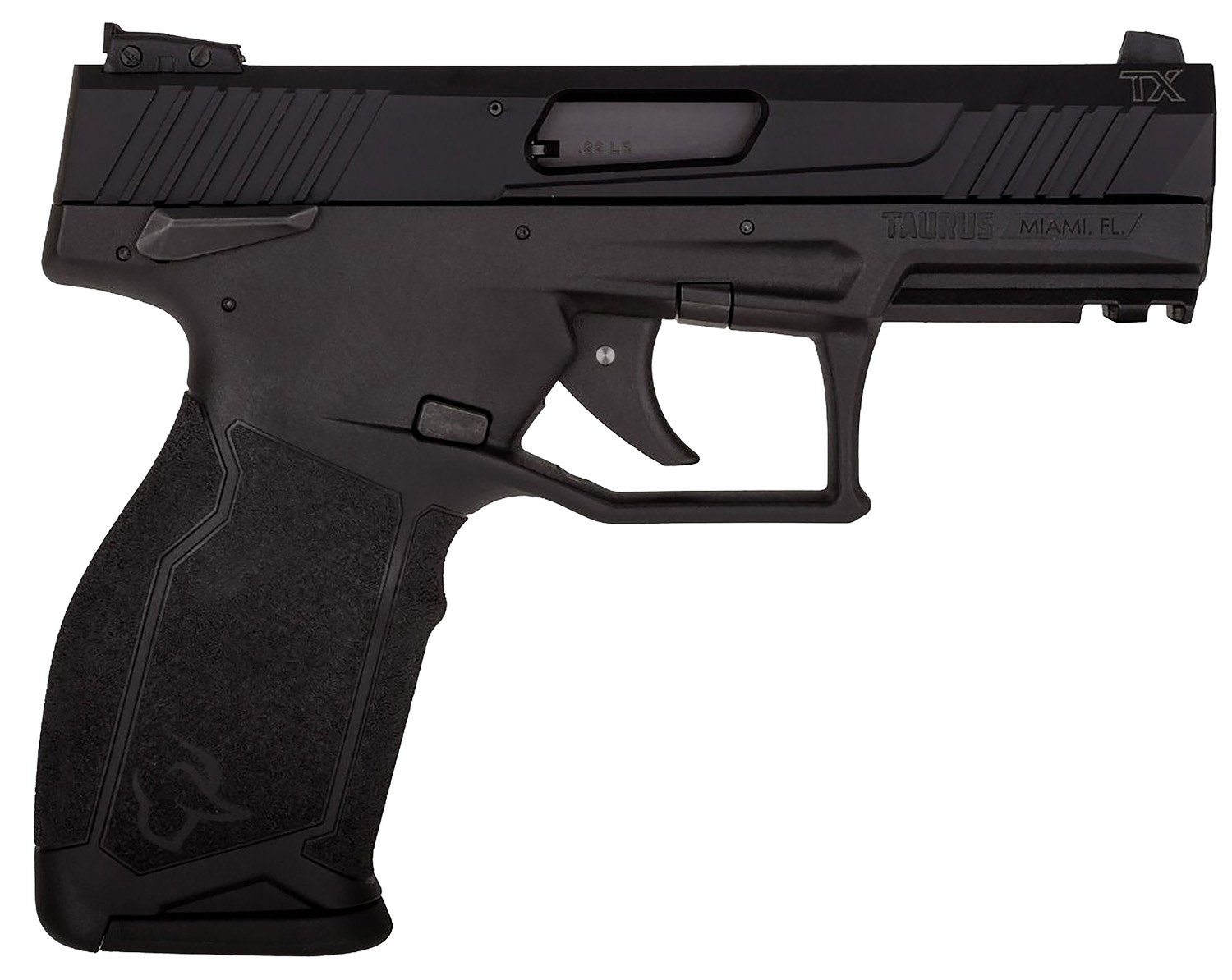 Taurus 1TX2223110 TX22C Compact 22 LR 10+1 3.60" Matte Black Steel Barrel